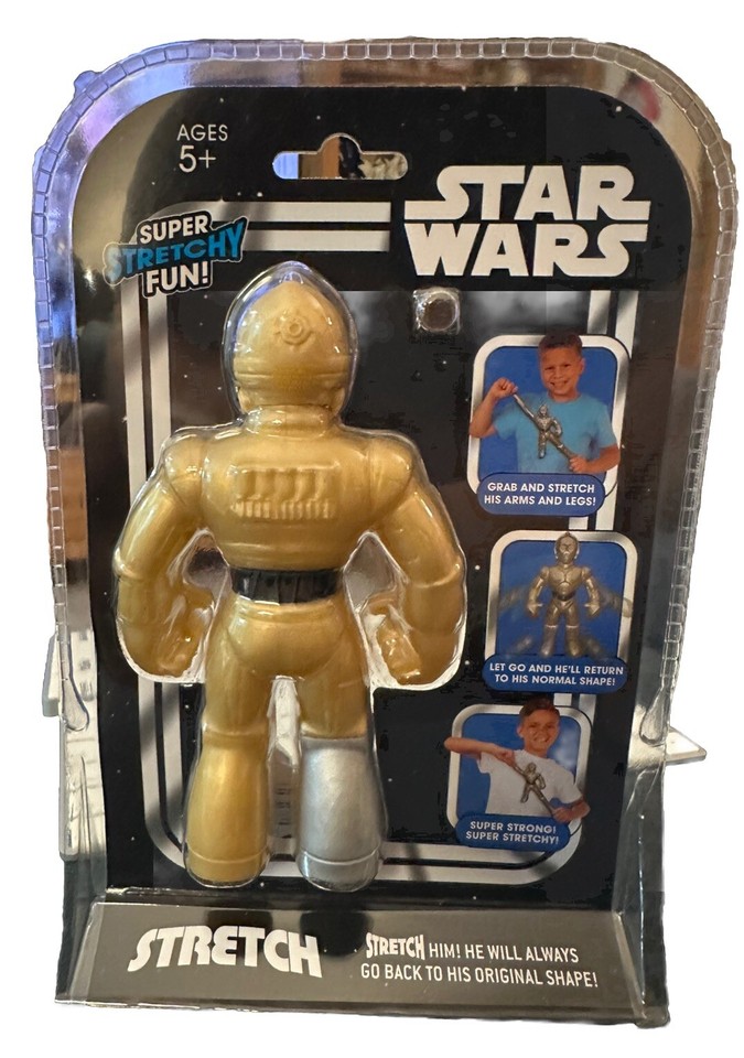 STRETCH STAR WARS C-3PO STRETCH TOY. STRETCH ARMSTRONG, AMAZING ...
