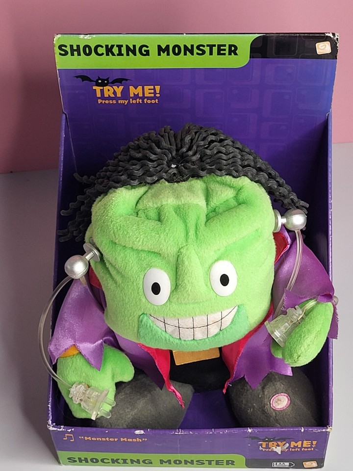 Gemmy Animated Frankenstein Shocking Monster Monster Mash Halloween ...