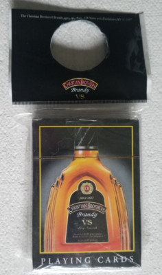 NEW SEALED Deck of Christian Brothers Brandy VS Promo Collector Playing ...