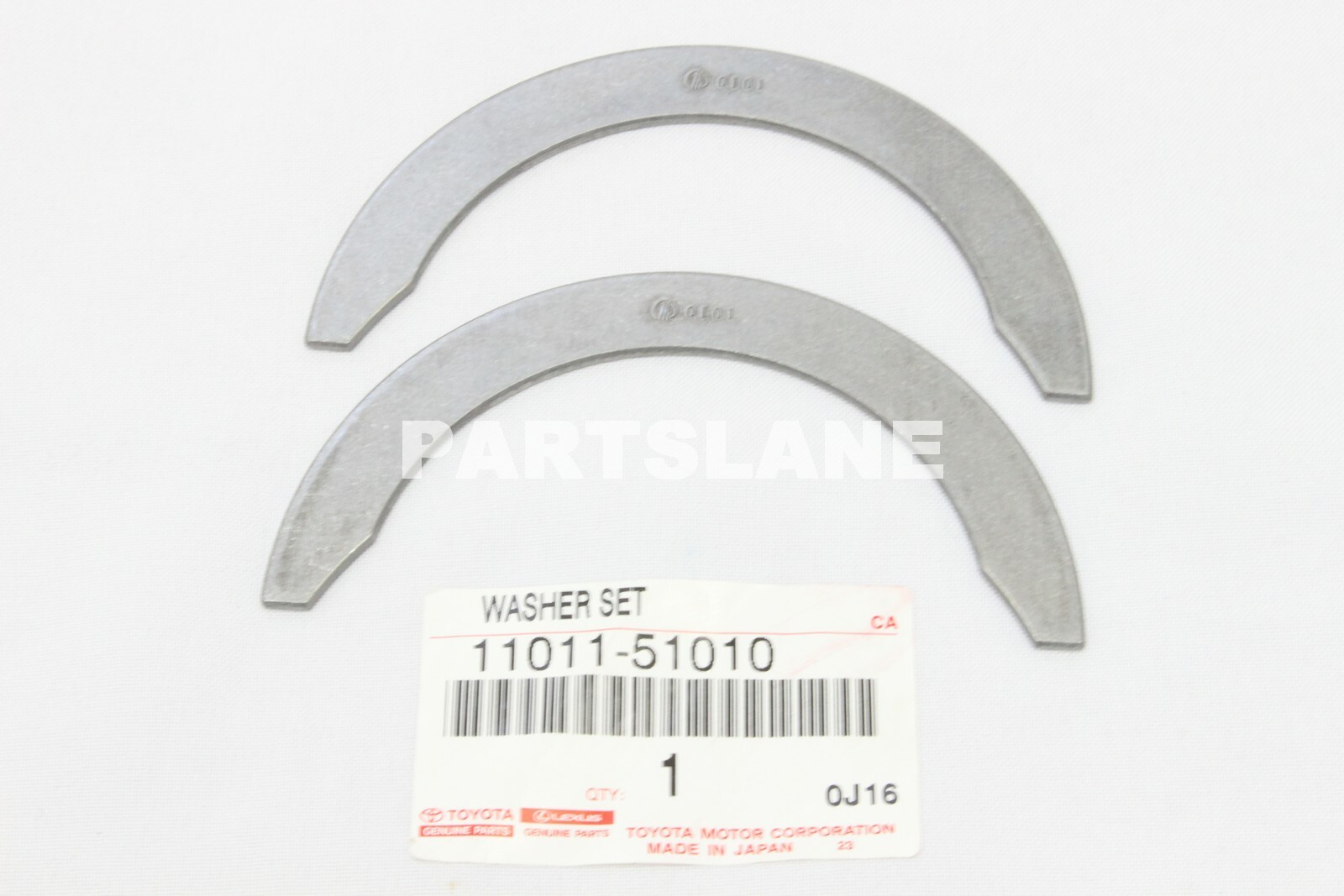 11011-51010 Toyota Land Cruiser VDJ200 1VDFTV OEM Crankshaft Thrust ...