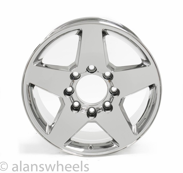 Chevy Silverado HD 2500 3500 8 Lug 8x180 20” Chrome Wheels Rims ...