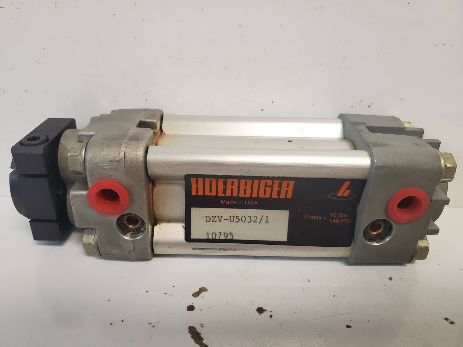 NEW OLD STOCK! PARKER HOERBIGER 1" STROKE PNEUMATIC CYLINDER DZV-U5032 ...