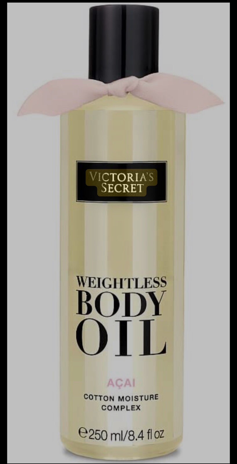 Victoria's Secret Weightless Body Oil in Acai Cotton Moisture Complex ...