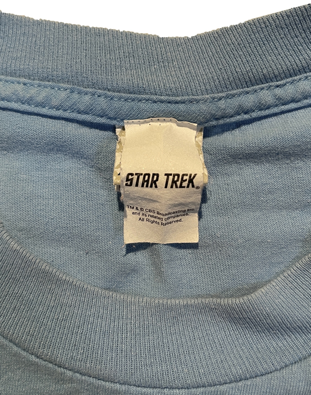 Star Trek Blue Medical Uniform Official Tee Logo T Sh… - Gem