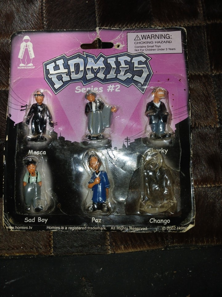 Homies Series #2 Vintage Figure Pack Gonzales Graphics New Never Opened ...