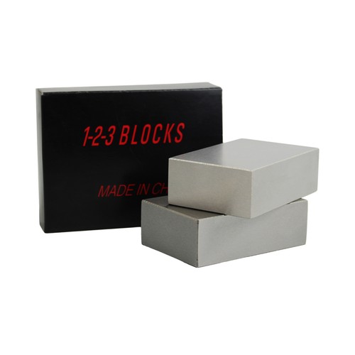 HFS(R) 1 Pair 123 Blocks 1-2-3 Ultra Precision .0002 Hardened Without ...