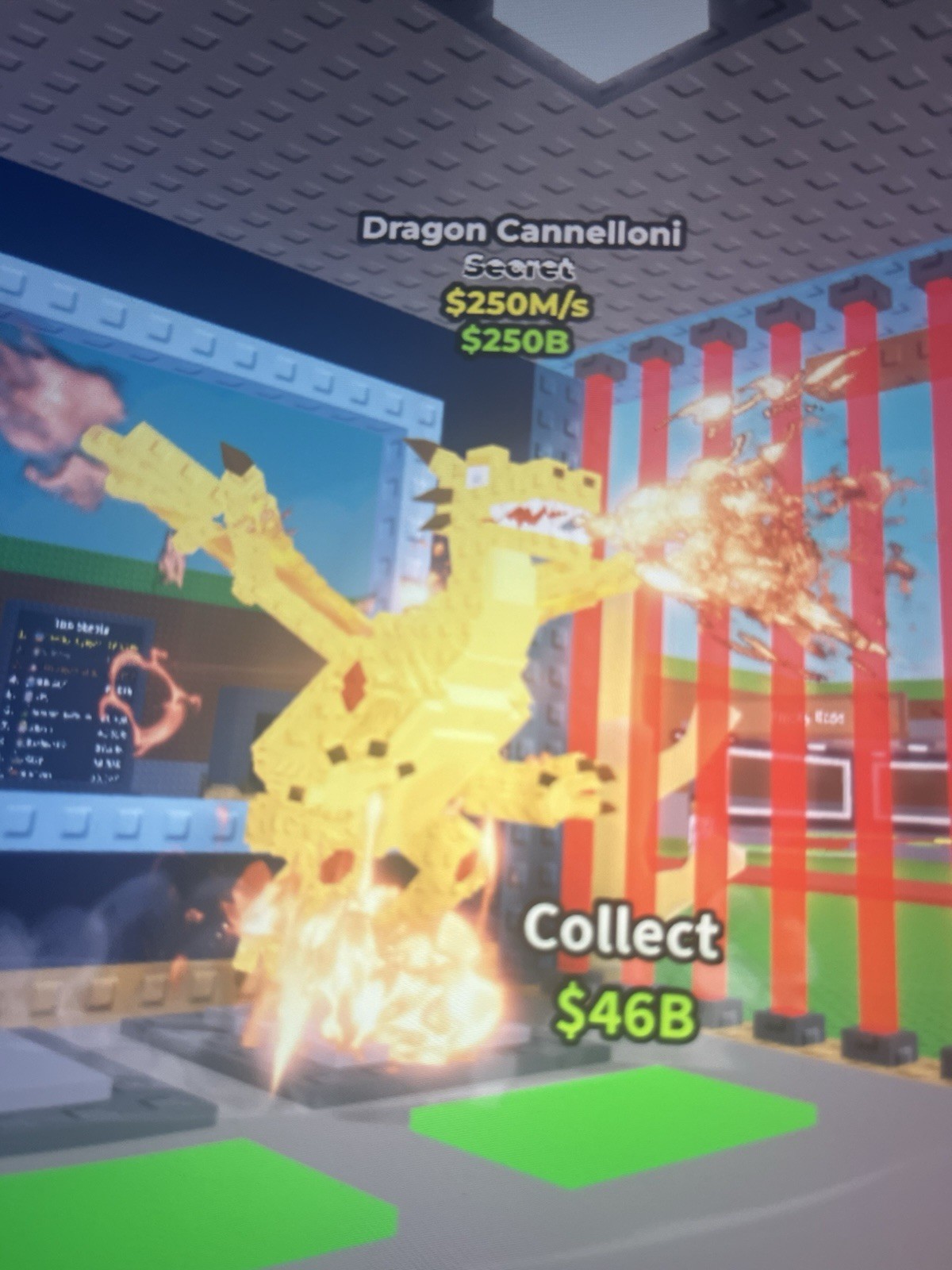 Dragon Cannelloni Steal a Brainrot Secret 250M a Third Rare Collectible ...