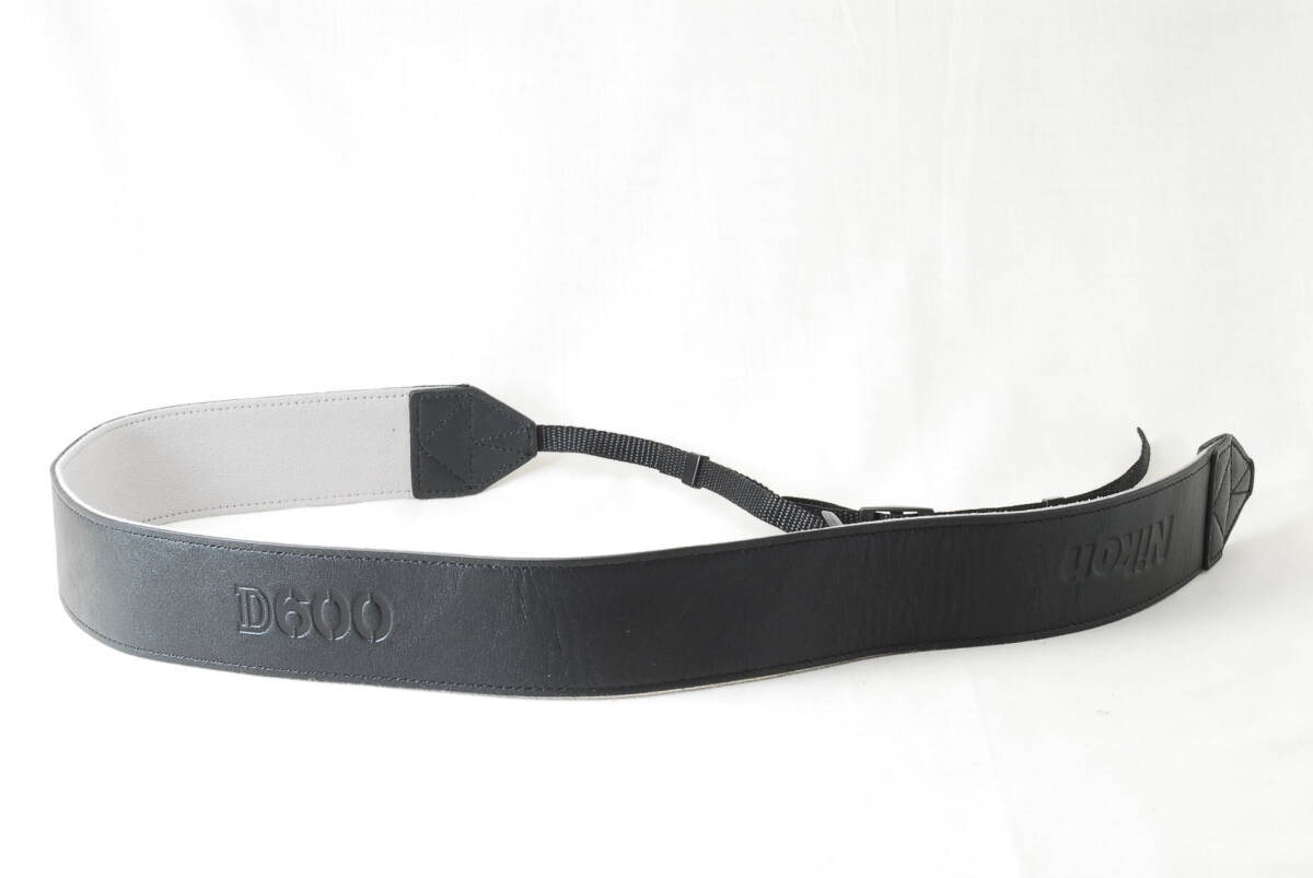 Nikon D600 Camera Leather Strap Black Embossed Text Novelty Nikon D600 Camera Leather Strap Black Embossed Text Novelty