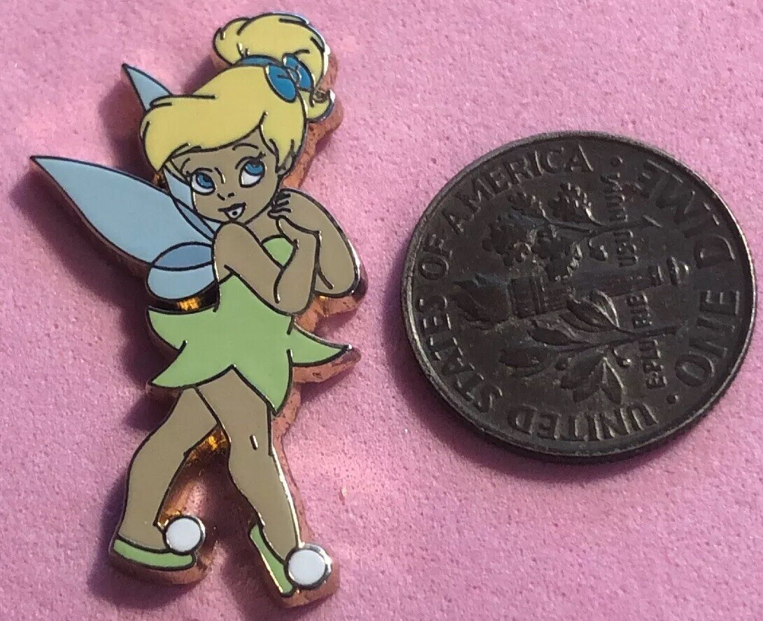DISNEY WDW TODDLER TINKER BELL 4 MINI PIN BOXED SET TINKER BELL FOLDED ...