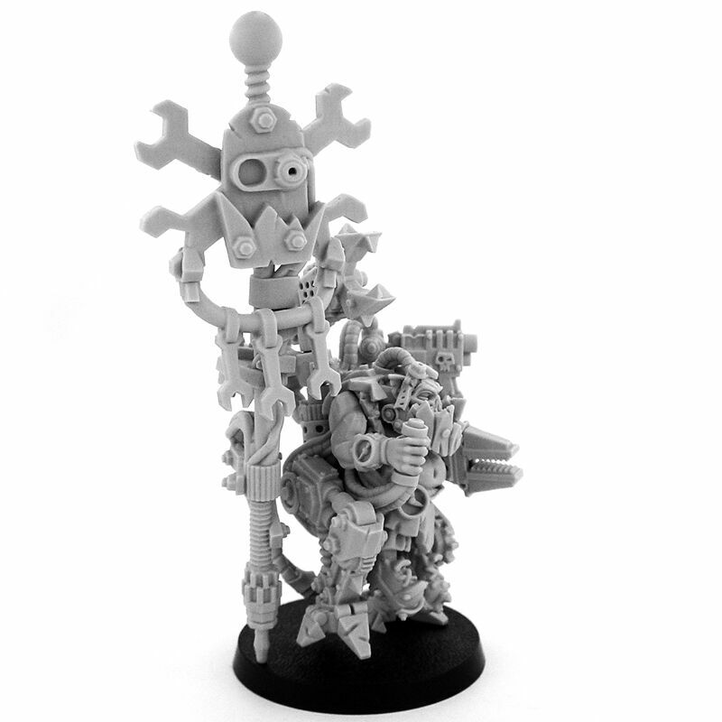 Ork Mekanik Warboss Badmood - Wargame Exclusive - Ork Bad Moon Nazdreg ...
