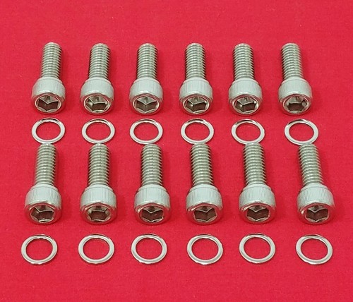 BIG BLOCK MOPAR HEADER BOLTS KIT 383 426W 440RB ENGINE STAINLESS STEEL ...