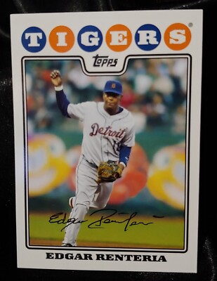 Edgar Renteria - TOPPS - Baseball Card 2008 | eBay