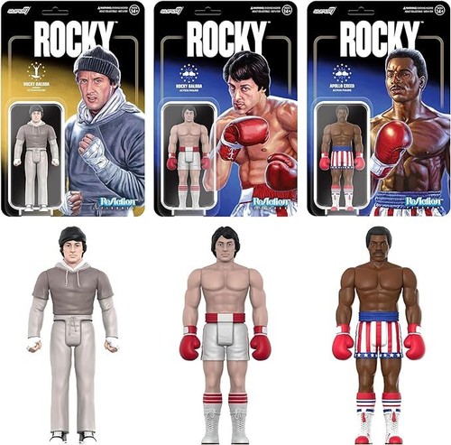 Workout Balboa Boxing Rocky & Apollo Reaction Set 3 Action Figures ...