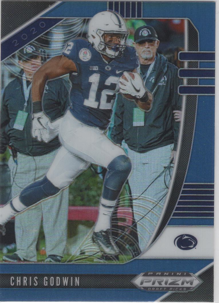 2020 Panini Prizm Draft Class Chris Goodwin Blue Prizm | eBay