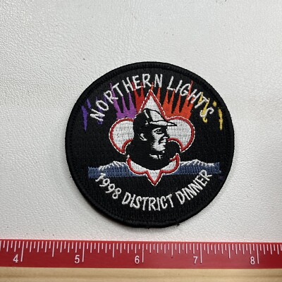 Boy Scouts Patch 1998 NORTHERN LIGHTS DISTRICT DINNER B025 | eBay