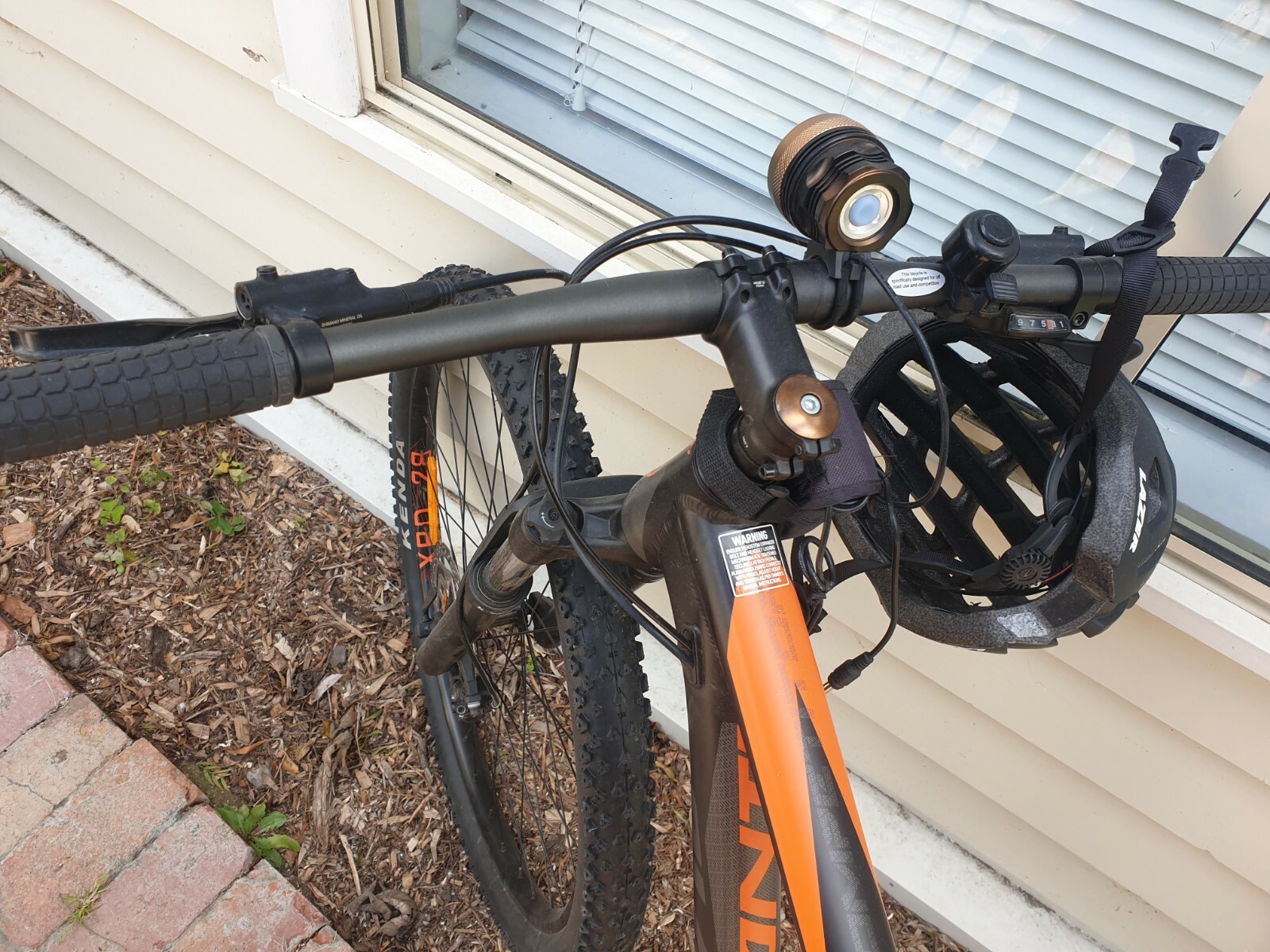 Avanti Mountain bike 9 speed black/orange near new 29r wheels | eBay ...