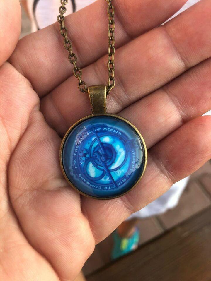 Amulet of Daylight Talisman of Merlin Troll Hunter Magic Power Pendant ...