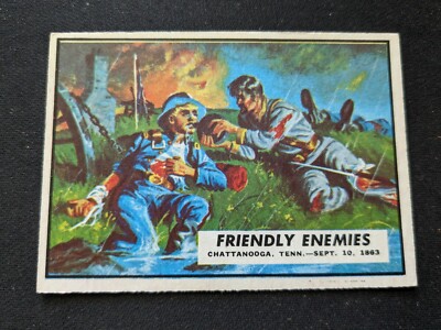 1965 A&BC Civil War News Card # 52 Friendly Enemies (VG/EX) | eBay