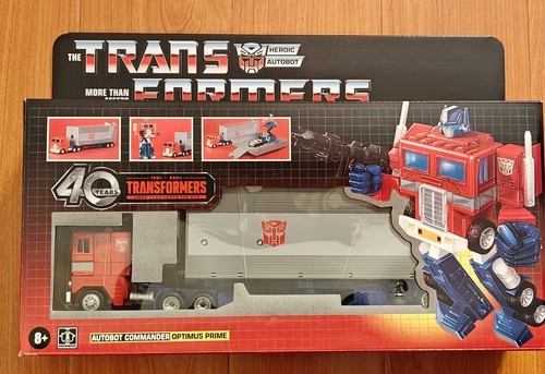 Transformers G1 Retro Reissue Optimus Prime Sealed 40th Anniversary ...