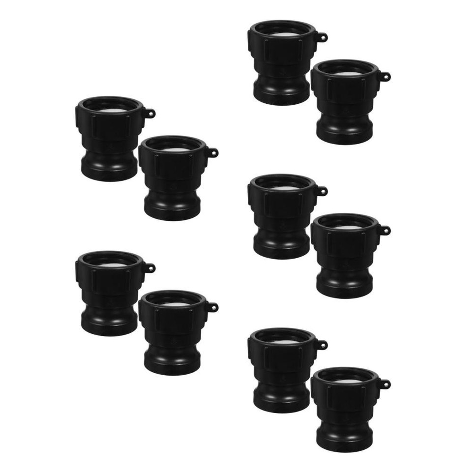 2PCS IBC Tote Adapter: 2inch Pipe Thread Water Tank Connector IBC Tote ...