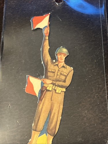 Vintage WW2 Paper Solider Doll / Toy Private Army Signal Corps | eBay