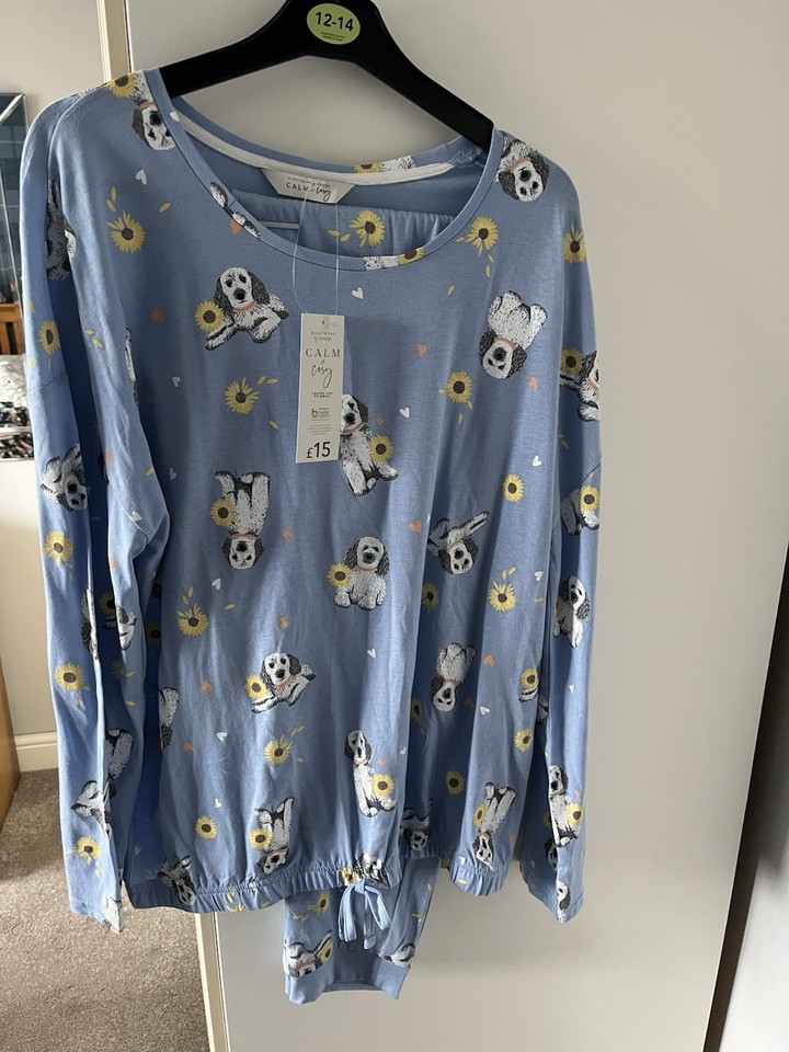 Ladies Asda George Pyjamas Size 12-14 | eBay UK