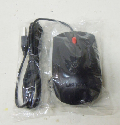 NEW Genuine OEM Lenovo 00PH133 USB Optical Wired Mouse SHIPS *SAME* DAY ...