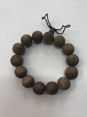 Chinese Hainan Incense Wood Chen Xiang Agarwood Bead Bracelet ...