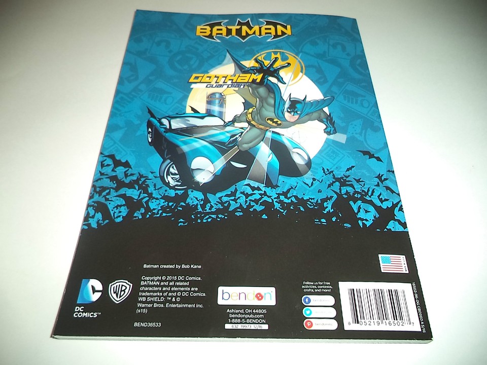 Batman Jumbo Coloring & Activity Book with Tear and Share Pages | eBay