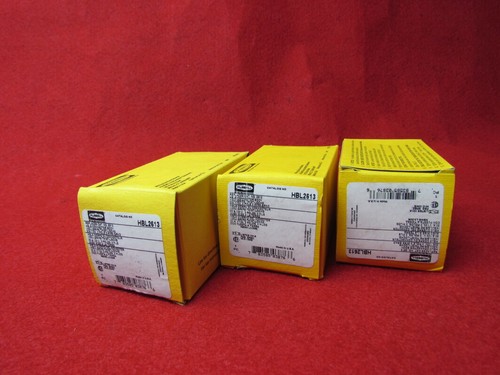 HUBBEL HBL2613 INSULGRIP TWIST-LOCK CONNECTOR 30A 125V 2POLE 3WIRE GRND ...