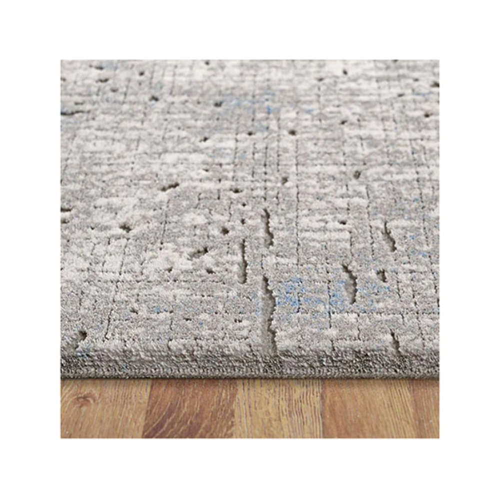 Machine Knotted Maxim Blue Hallway Runner Rug | eBay