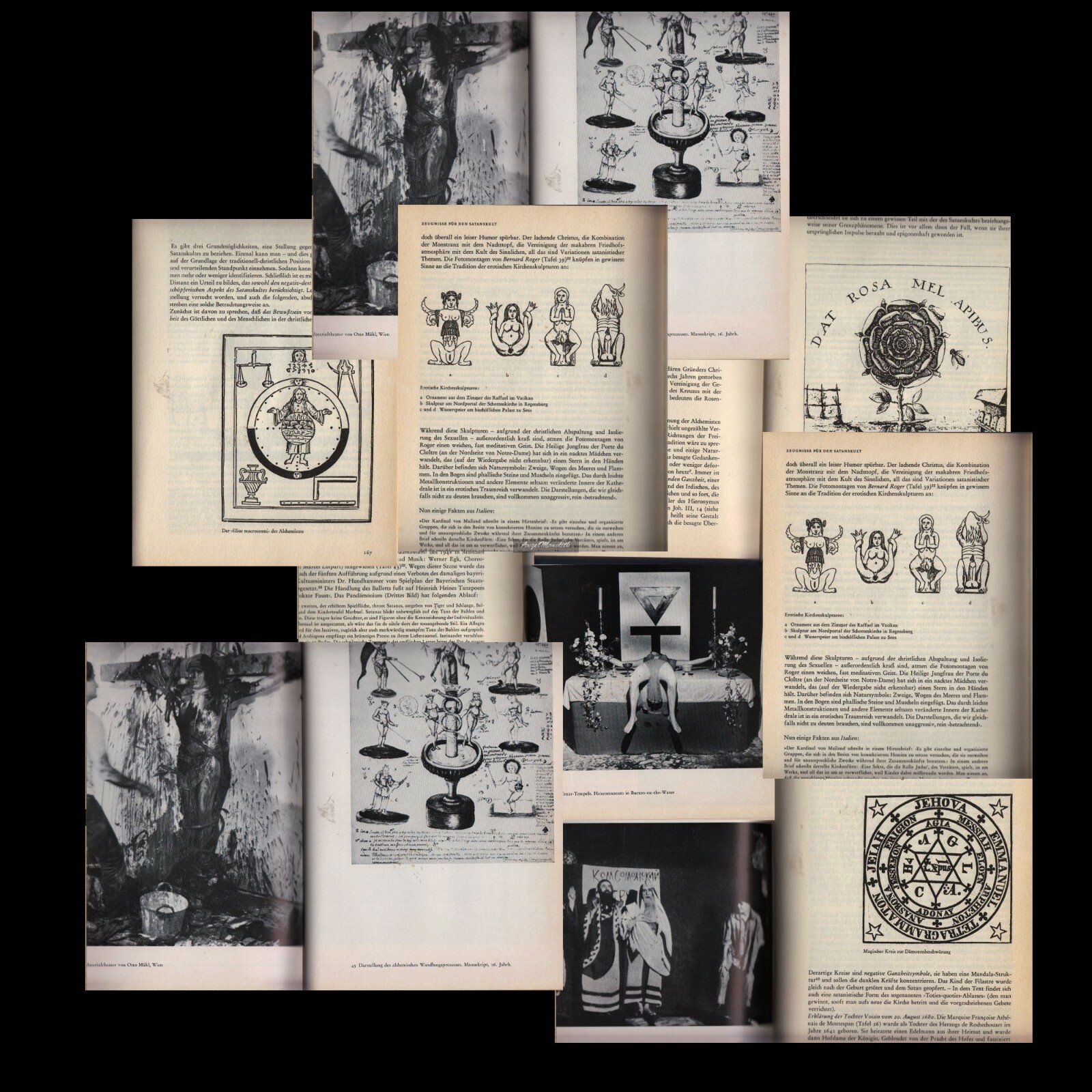 Satan Kult Schwarze Messen Logen Rituale Magie Freimaurer Hexenkult ...