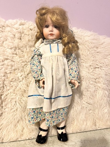 Vintage Simon & Halbig 117 Bisque Porcelain Doll 16” Kammer Reinhardt K ...