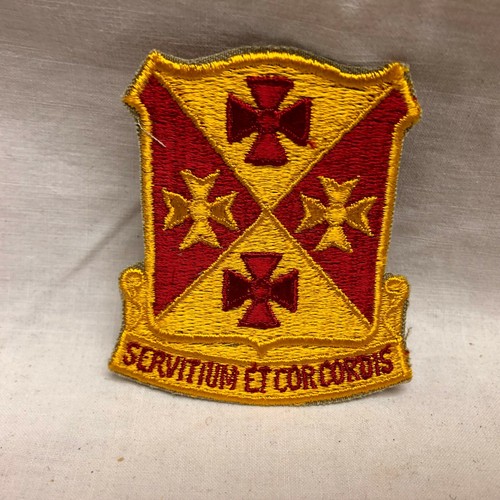 Military Patch 701st Maintenance Company Red Yellow Field Variant 701 ...
