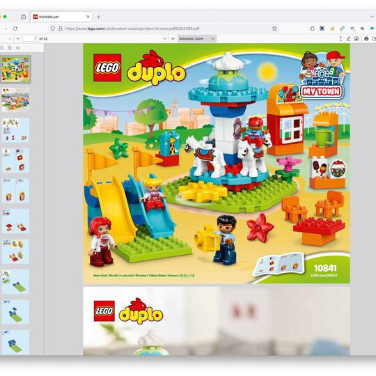 Lego 10841 Duplo Town Fun Family Fair (Retired) + EXTRAS | eBay