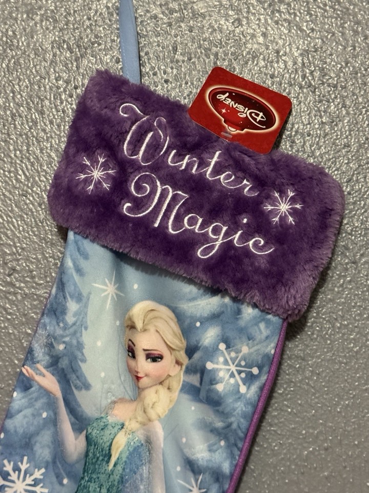 NEW w/Tag Disney Frozen Elsa & Olaf Christmas Stocking | eBay