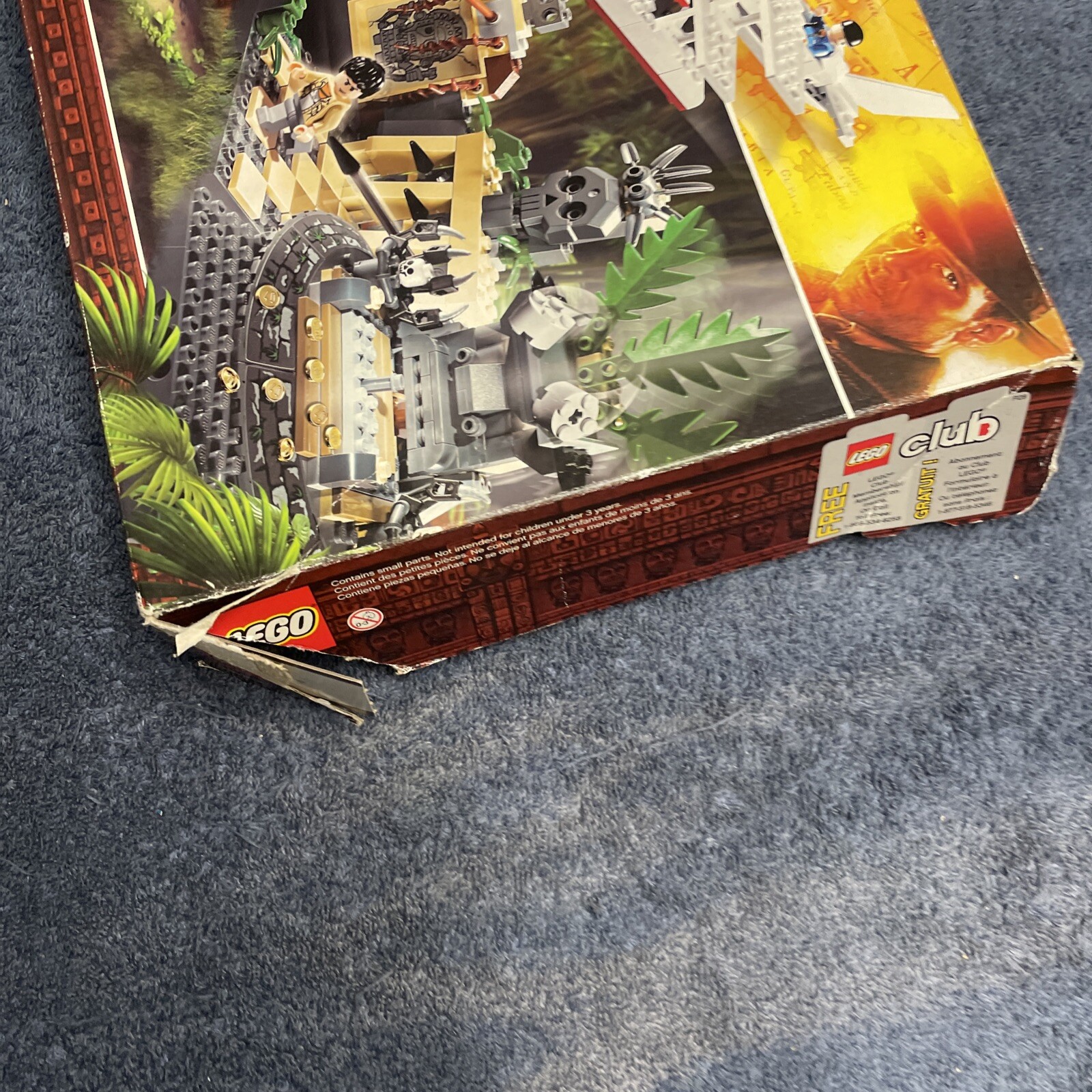 LEGO Indiana Jones 7623 Temple Escape 100% Complete W/Box ...