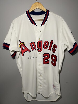 ROD CAREW AUTOGRAPHED CALIFORNIA ANGELS RAWLINGS JERSEY JSA COA | eBay