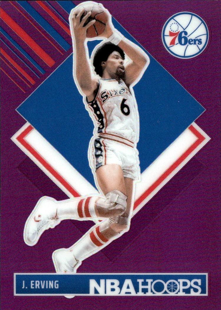 2024-25 Panini Nba Hoops - Hoops Tribute Julius Erving #300 Premium ...