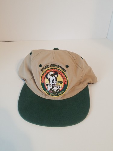 Disney World Disneyana Convention Reversable Adjustable Cap Safari | eBay