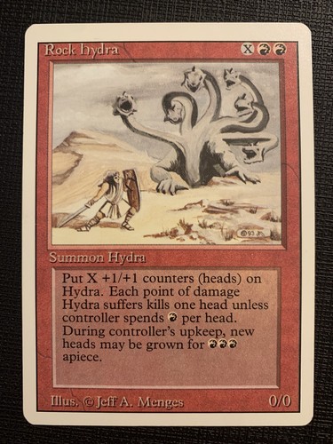 MTG - 1x Rock Hydra x1 - Revised - LP | eBay