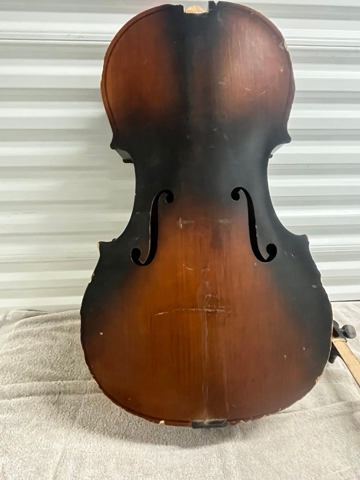 Kay Model 120 1950s Cello NEEDS REPAIR/FOR PARTS | eBay