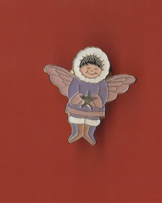 ESKIMO ANGEL LAPEL PIN | eBay