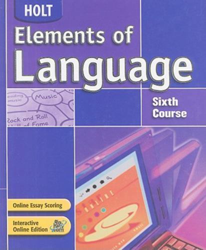 Elements of Language Ser.: Elements of Language 2004 : Grammar by O ...