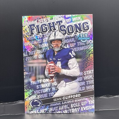 2022-23 Bowman's Best University Fight Song #FS-15 Sean Clifford Penn ...