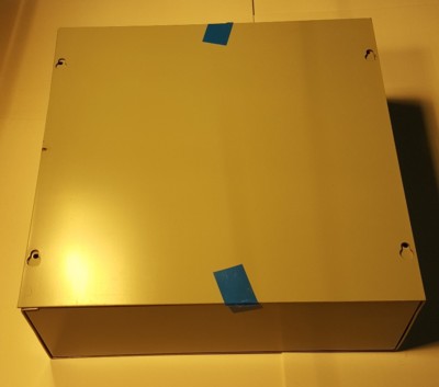 Hoffman ASE12X12X4NK Pull Box Screw Cover Steel 6" x 6" x 4" 43380 | eBay