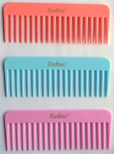 (Pack of 3) Big Tooth Comb Wide Teeth Comb for Wild Detangling Thick ...