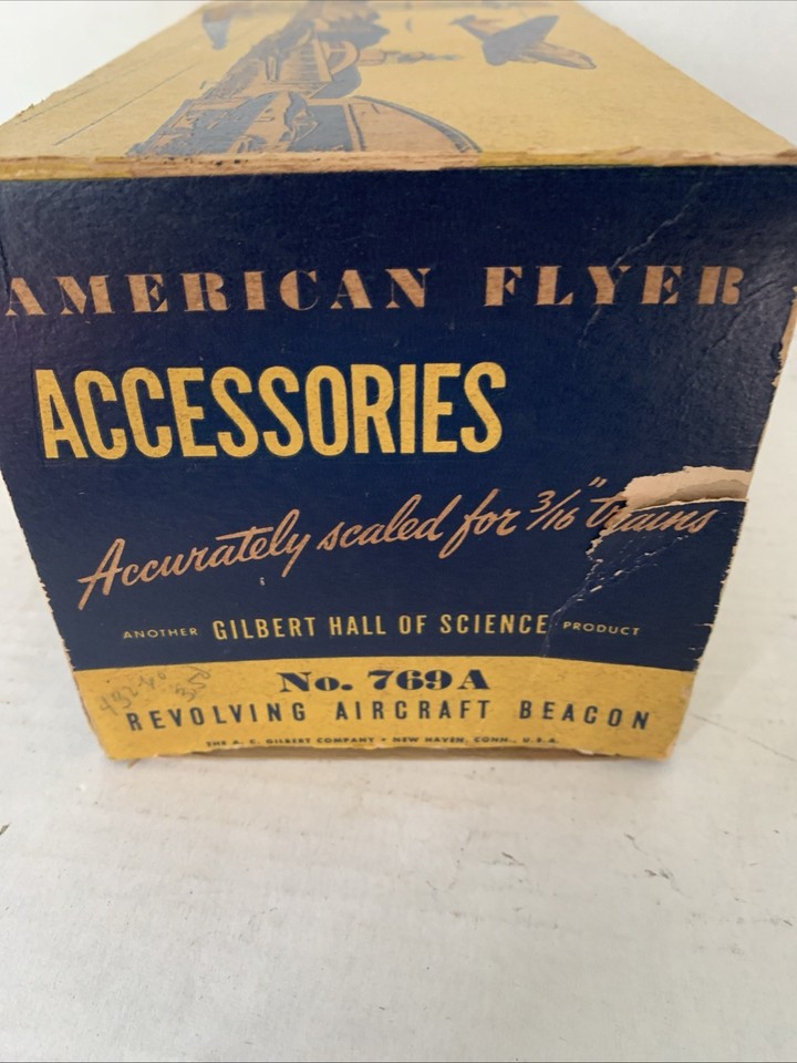 American Flyer 769 Revolving Aircraft Beacon Excellent Vintage Gilbert ...