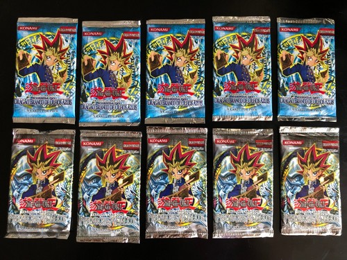 Yu-Gi-Oh! LOB & Metal Raiders 1st Edition, Portuguese 10x booster packs ...