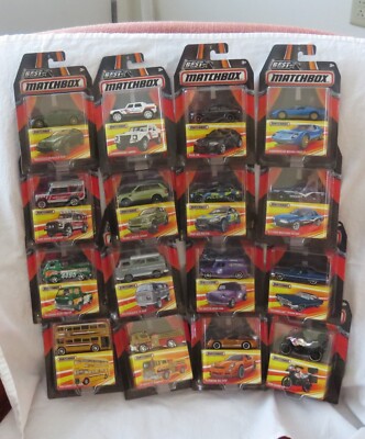 MATCHBOX Lot of 16 "BEST OF MATCHBOX" 2015-16 "New In Box" | eBay